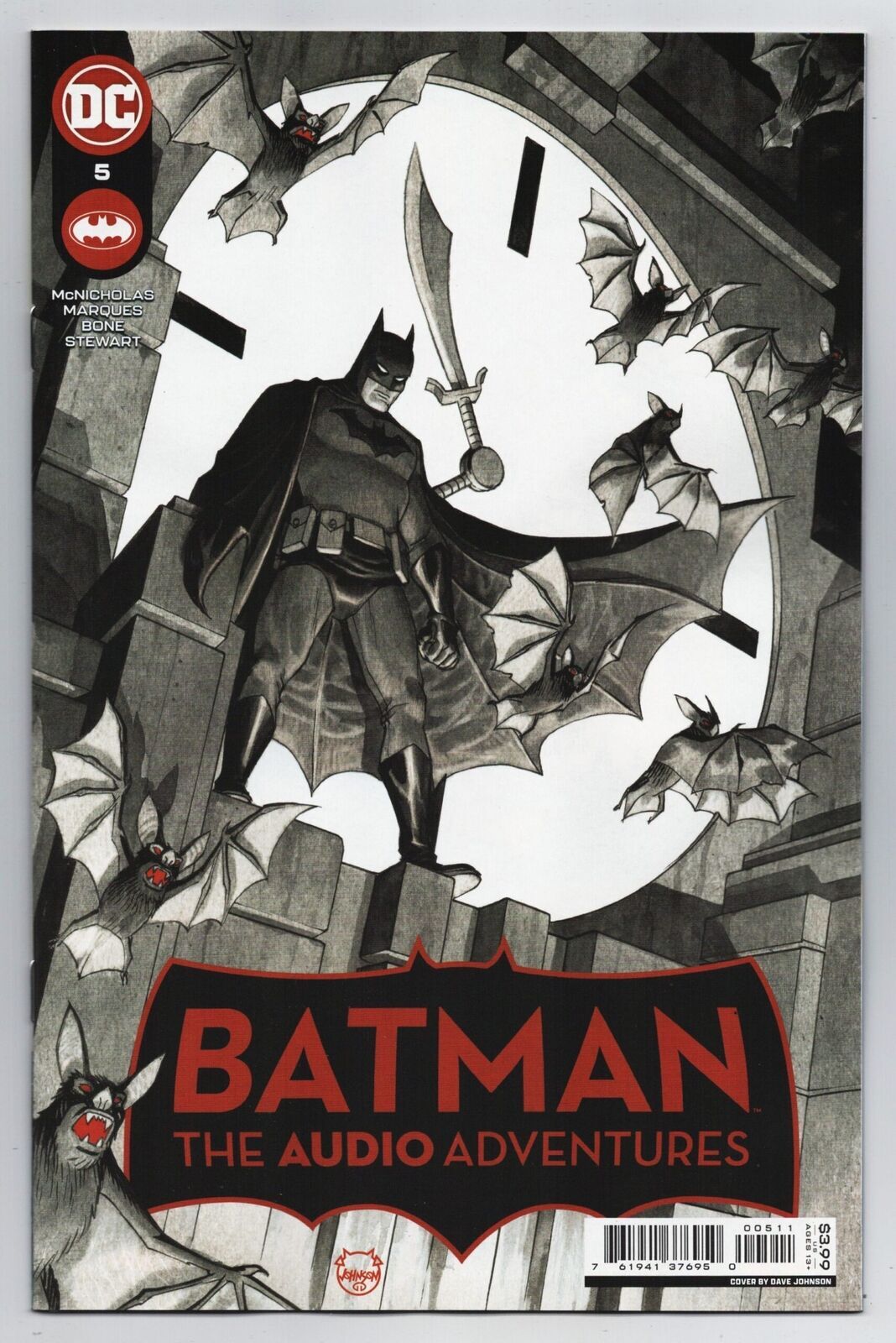 Batman The Audio Adventures #5 Cvr A Dave Johnson (DC, 2023) NM | Comic ...