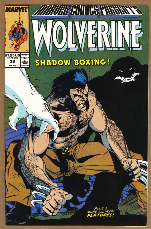 Marvel Comics Presents #39 (1990) - Wolverine - Butch Guice Cover ...
