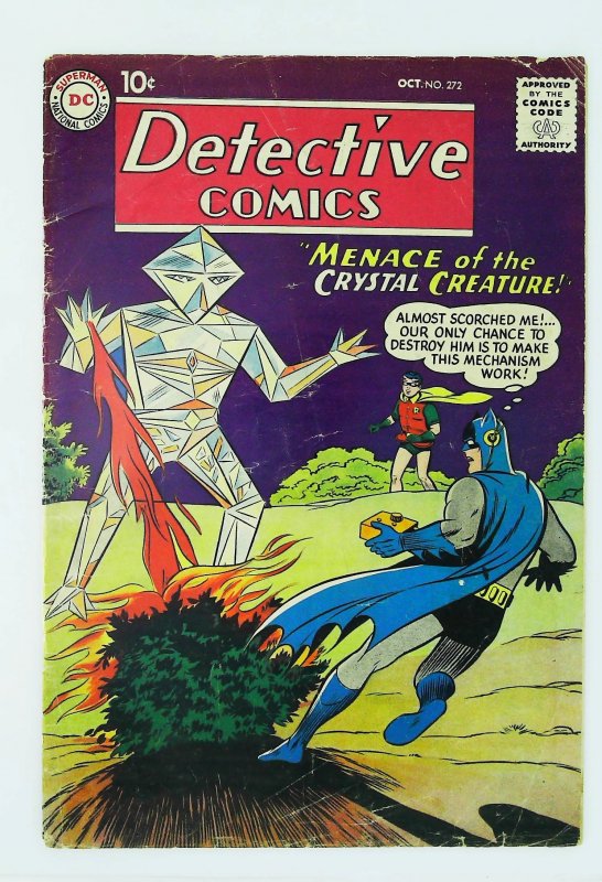 Detective Comics (1937 series) #272, VG+ (Actual scan) | Comic Books ...