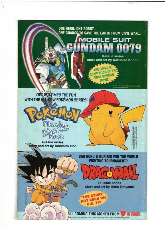 Pokemon: The Electric Tale of Pikachu #3 FN 6.0 Viz Media 1999 8th ...