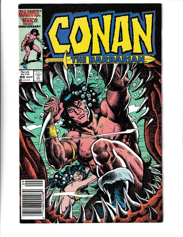 Conan the Barbarian #186 (1986) Marvel Comics | Comic Books - Copper ...