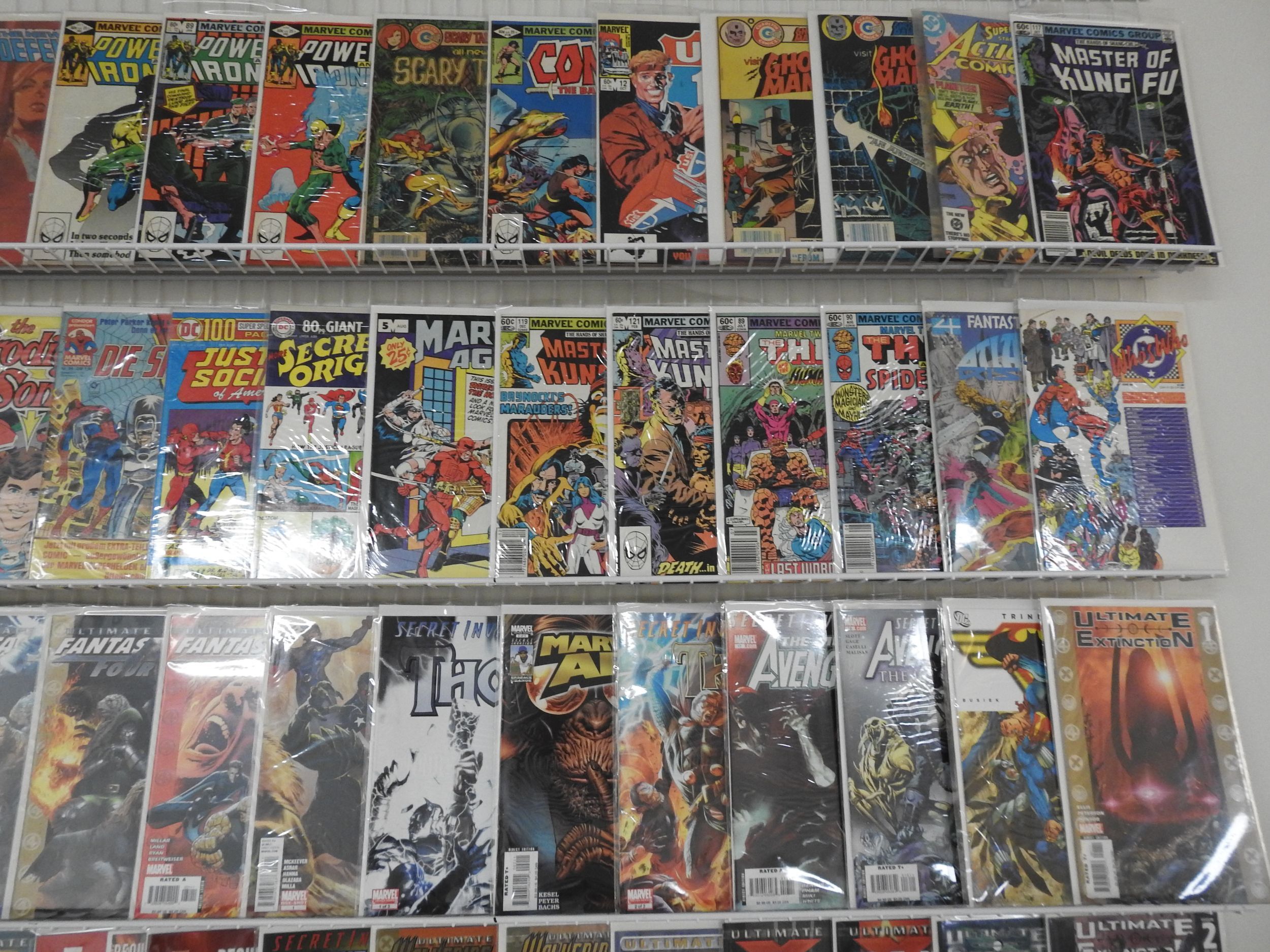 Huge Lot 150+ Comics W/ Spider-Man, Avengers, Marvel Zombies+ Avg Fine ...