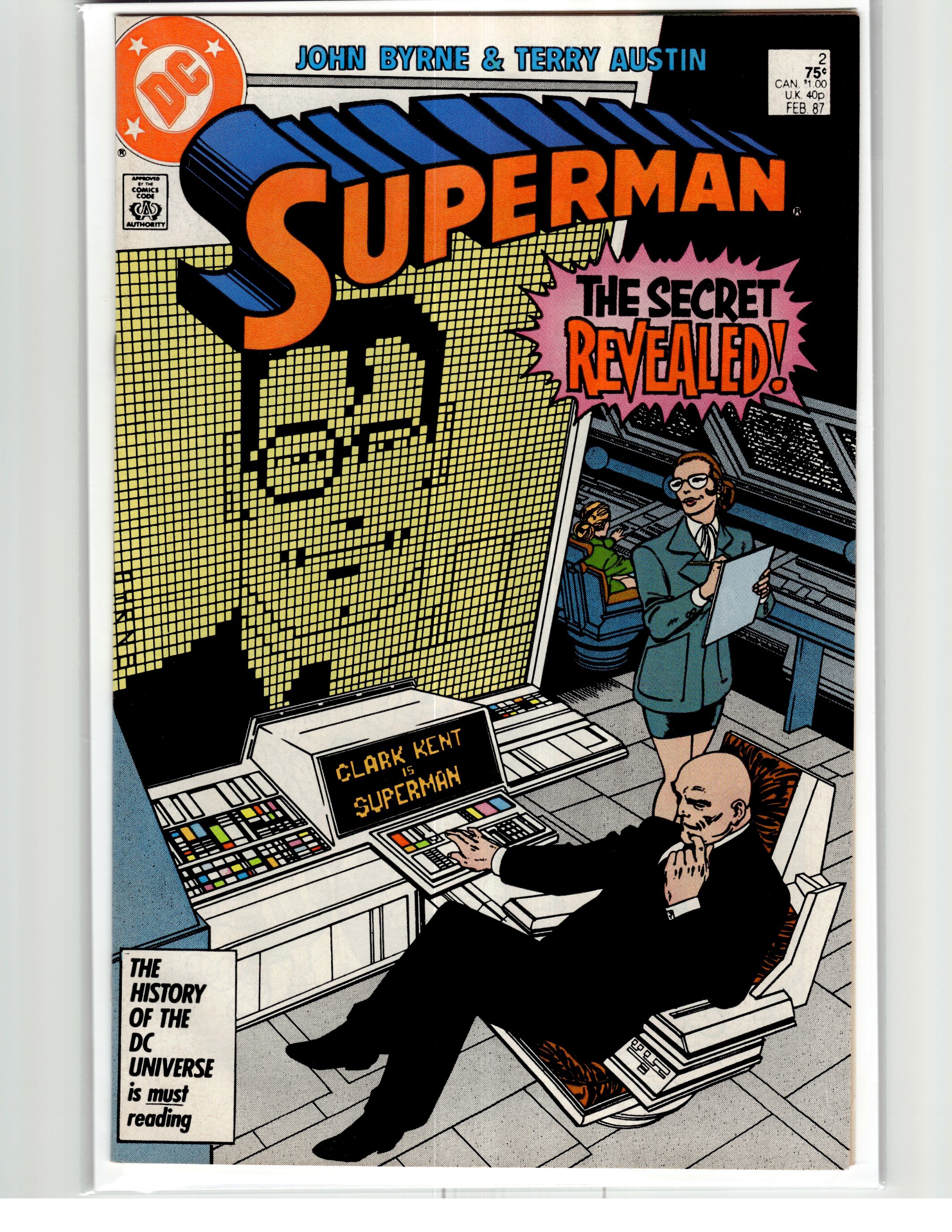 Superman #2 (1987) Superman | Comic Books - Copper Age, DC Comics ...