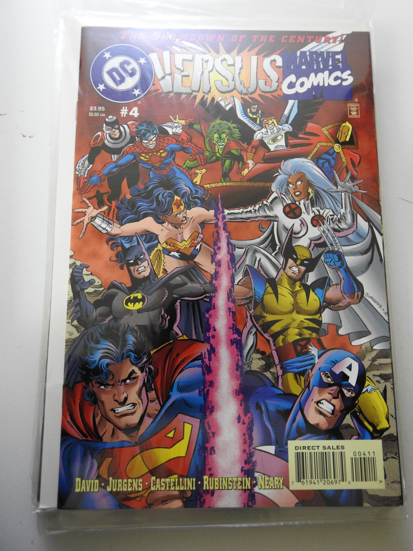 DC Versus Marvel/Marvel Versus DC #4 (1996) | Comic Books - Modern Age ...