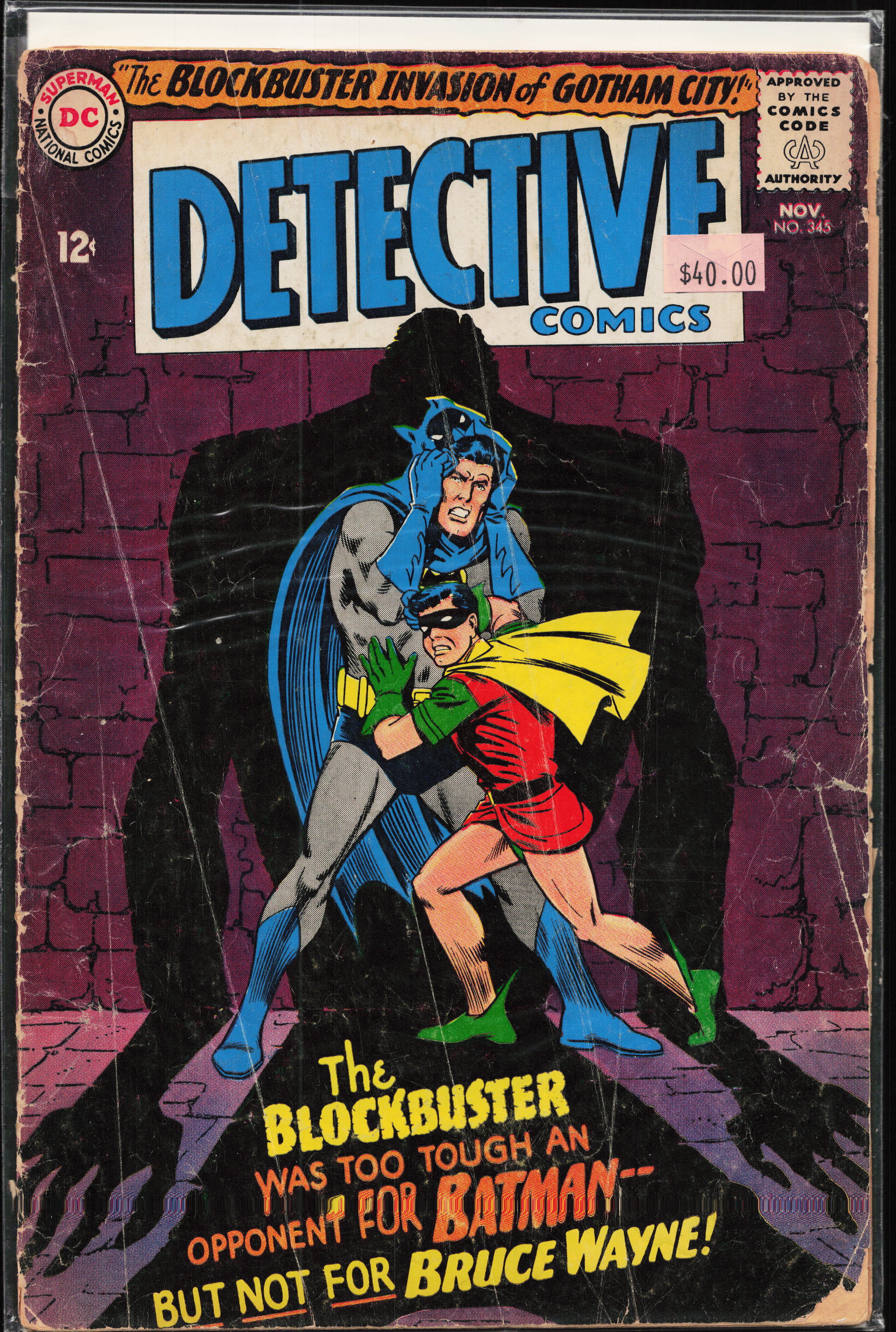 Detective Comics #345 (1965) Batman and Robin [Key Issue] | Comic Books ...