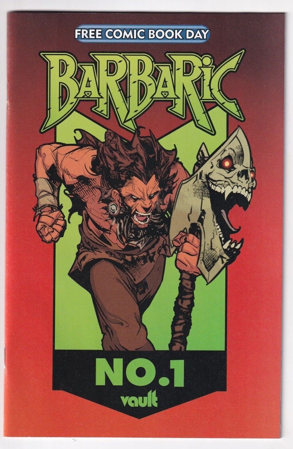 Barbaric #1 Free Comic Book Day FCBD 2022 Vault | Comic Books - Modern ...