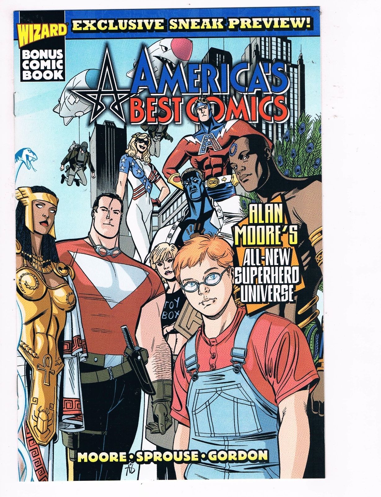 America's Best Comics Preview # 1 NM Wizard Comic Book Alan Moore Al ...