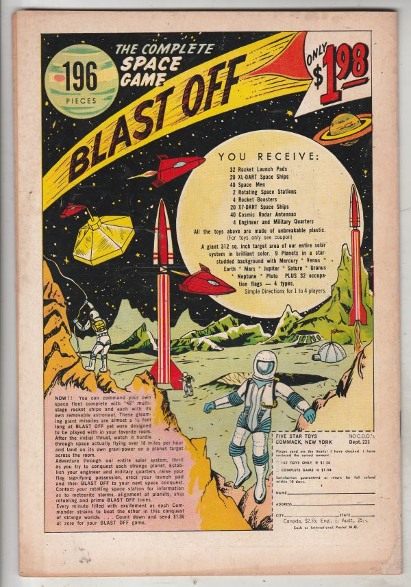 Tales of the Unexpected #78 (Sep-63) VF+ High-Grade Space Ranger, Cyrl ...