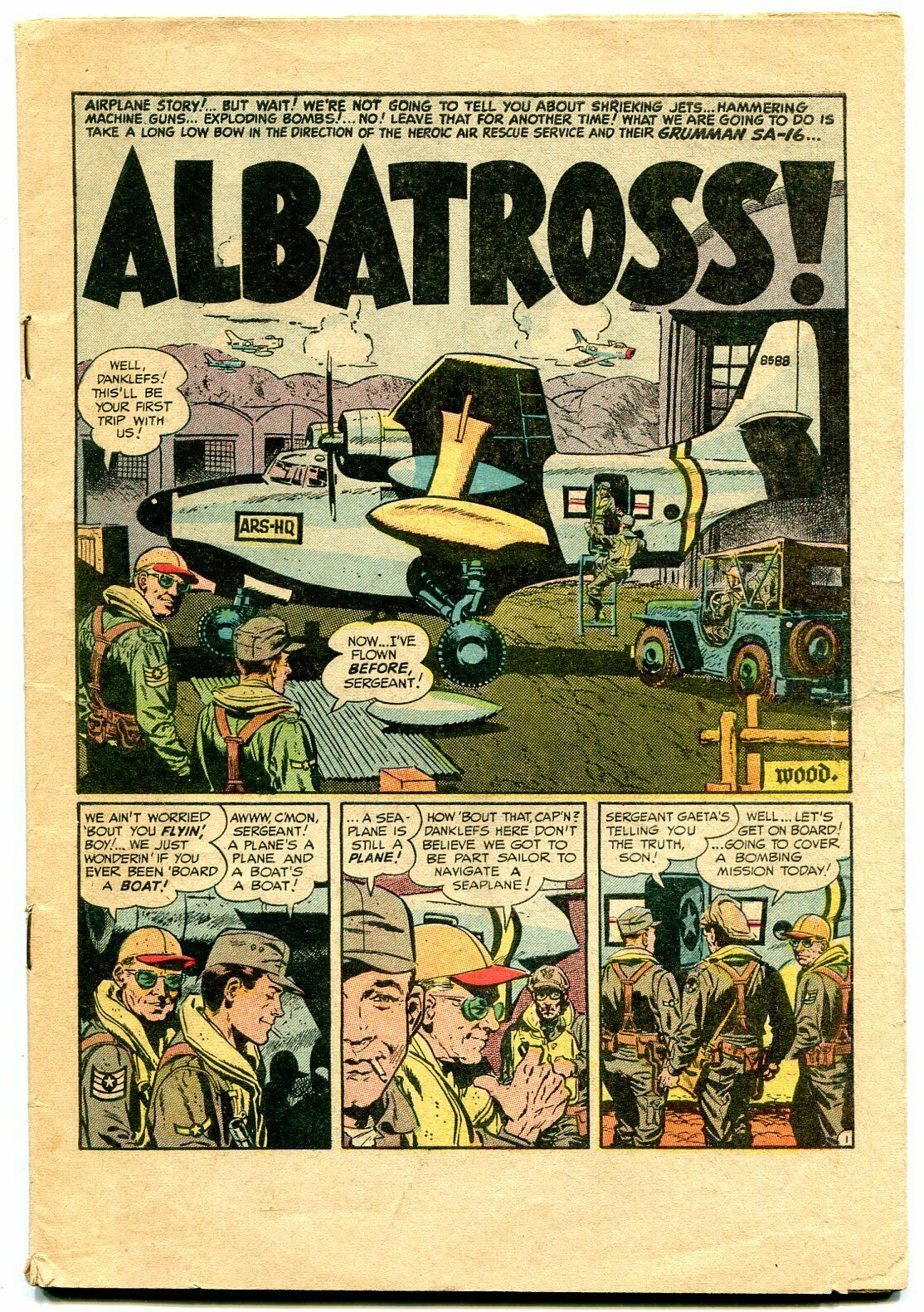 Frontline Combat #14 1953- Wally Wood- EC golden age- Jack Davis ...