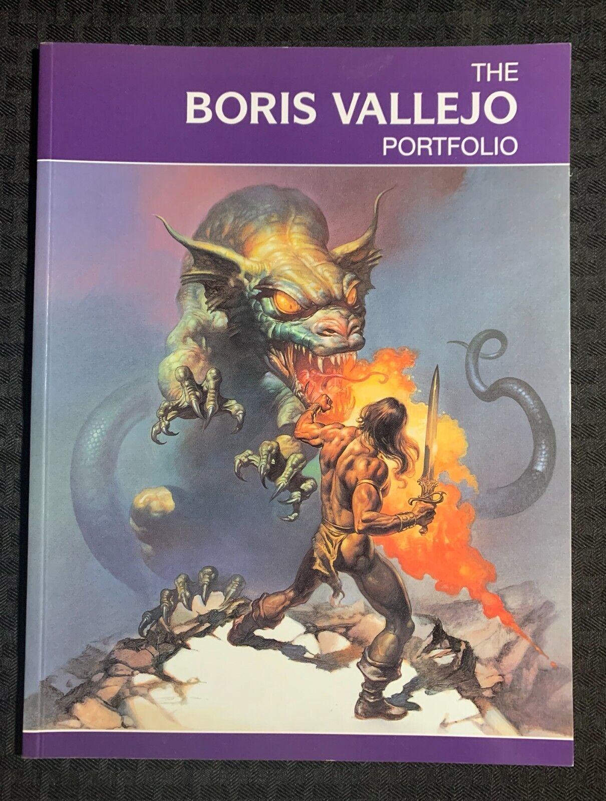 1994 THE BORIS VALLEJO PORTFOLIO 3rd Paper Tiger SC VF 8.0 w/ Greeting Card | Comic Books ...