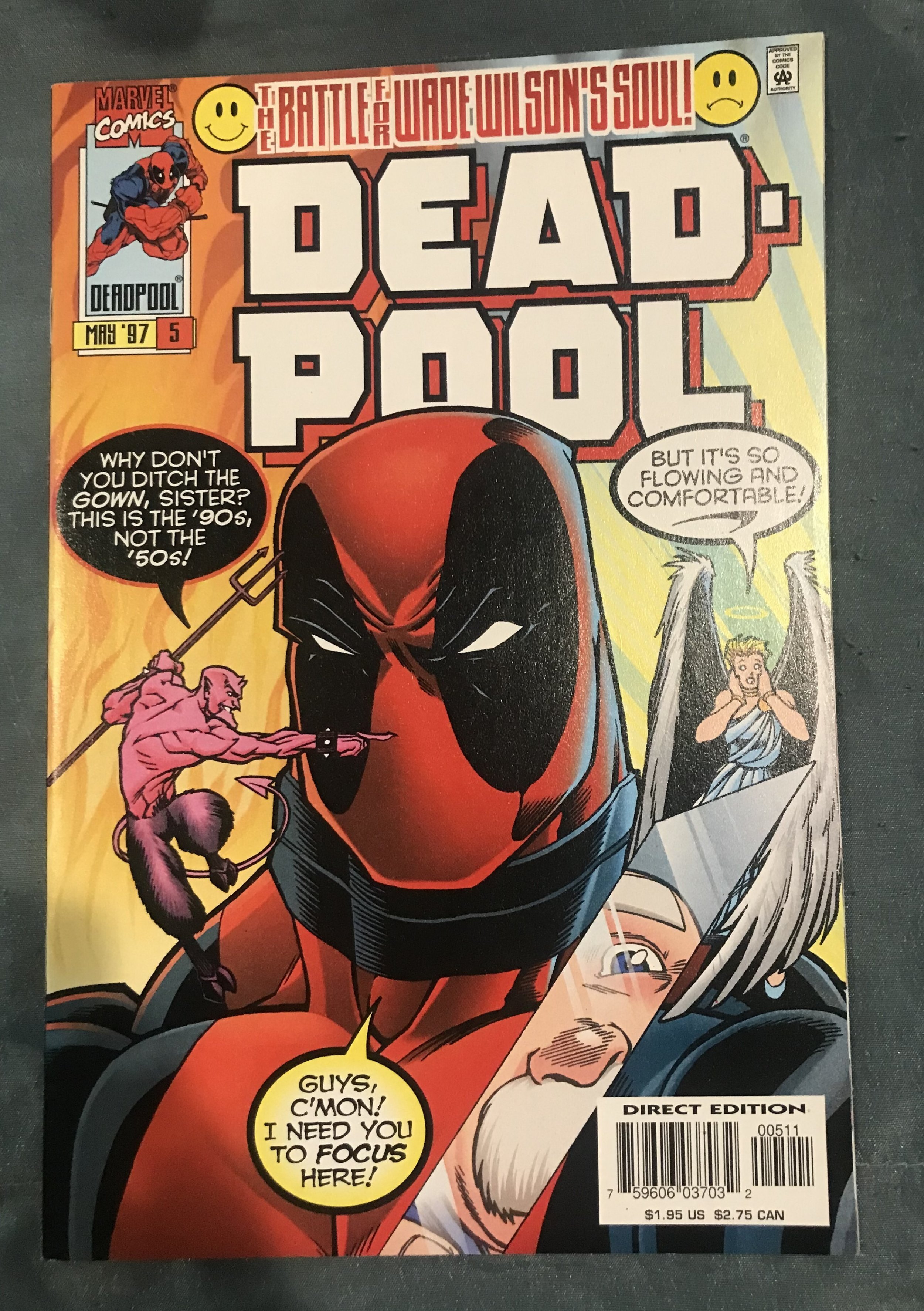 Deadpool #5 Newsstand Edition (1997) | Comic Books - Modern Age, Marvel ...