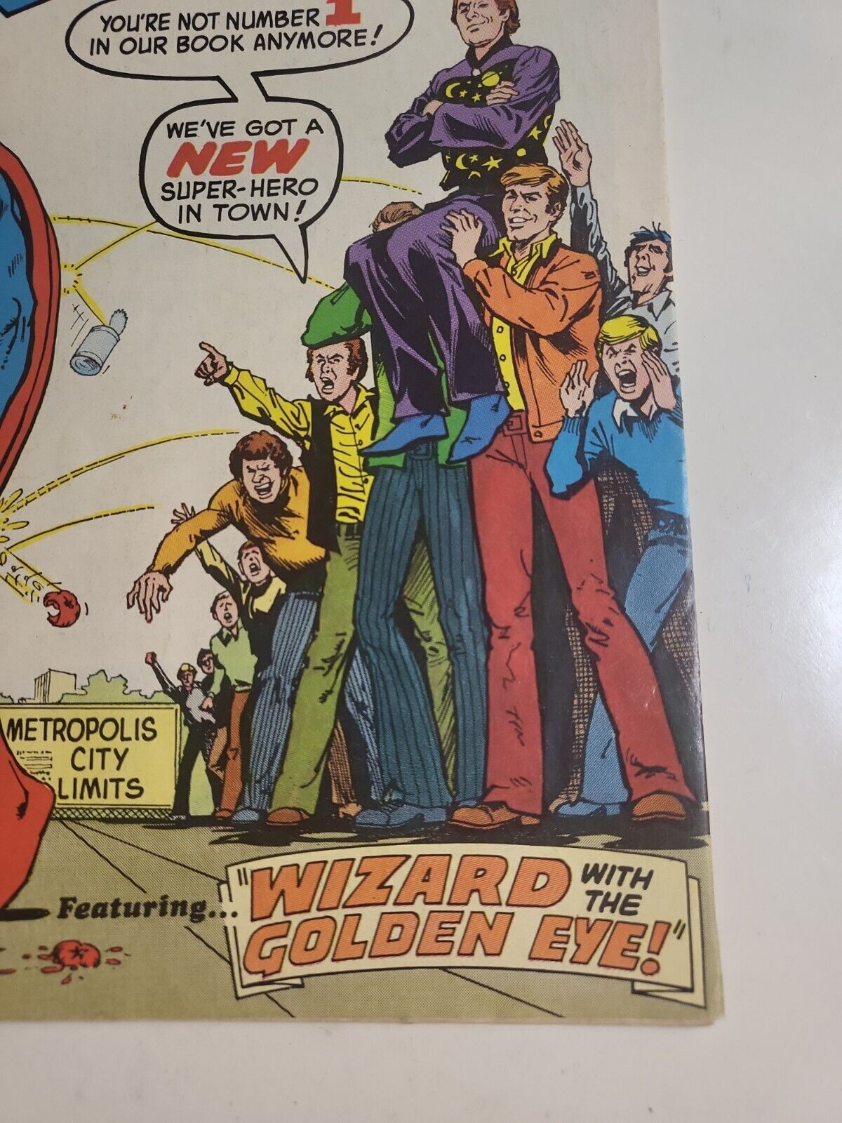 SUPERMAN #273: "The Wizard with the Golden Eye!" DC COMICS 1974 FN ...
