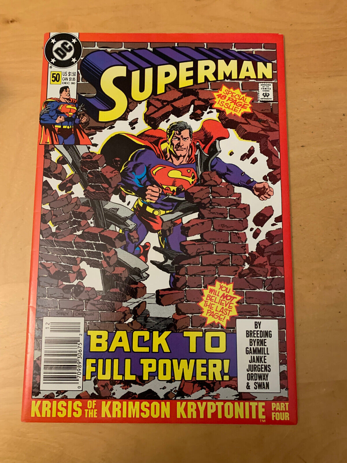 Superman 50, SEE Pics for Grade, 1st Print, Kryptonite | Comic Books ...