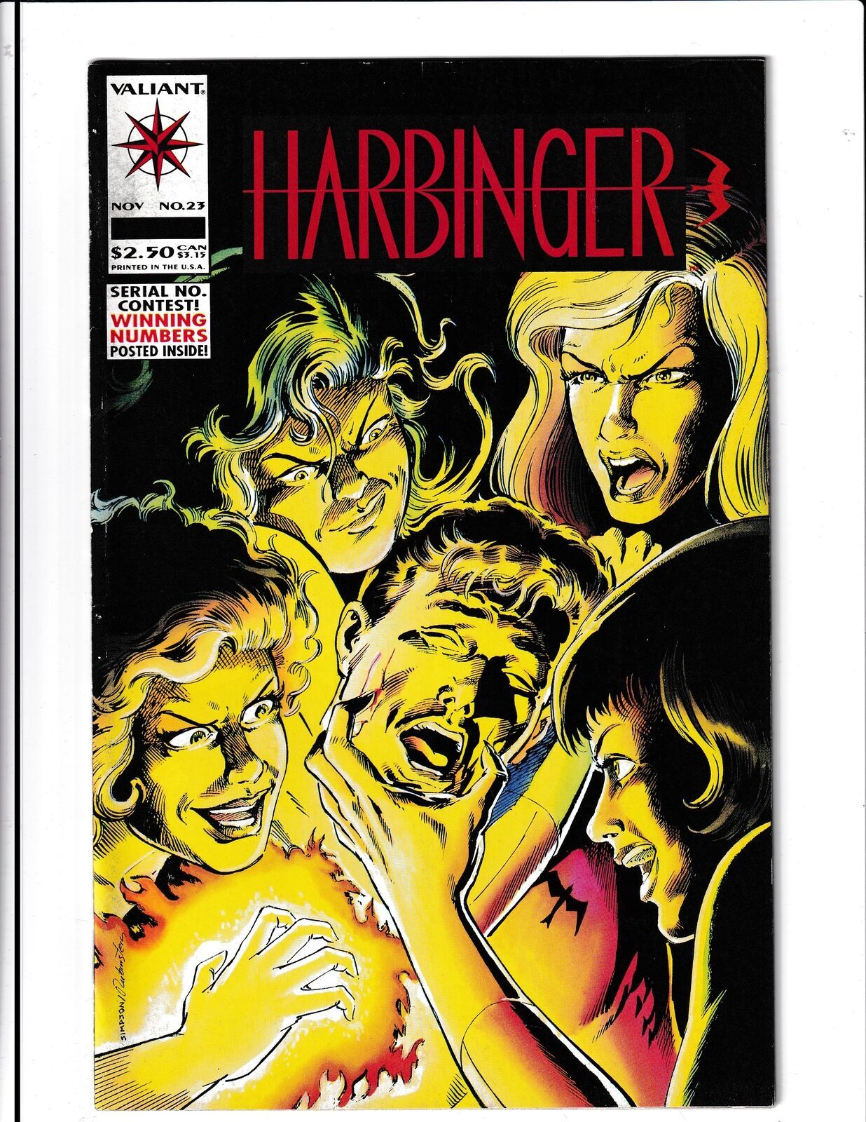 Harbinger #23 (1993) Valiant Comics | Comic Books - Modern Age, Valiant ...