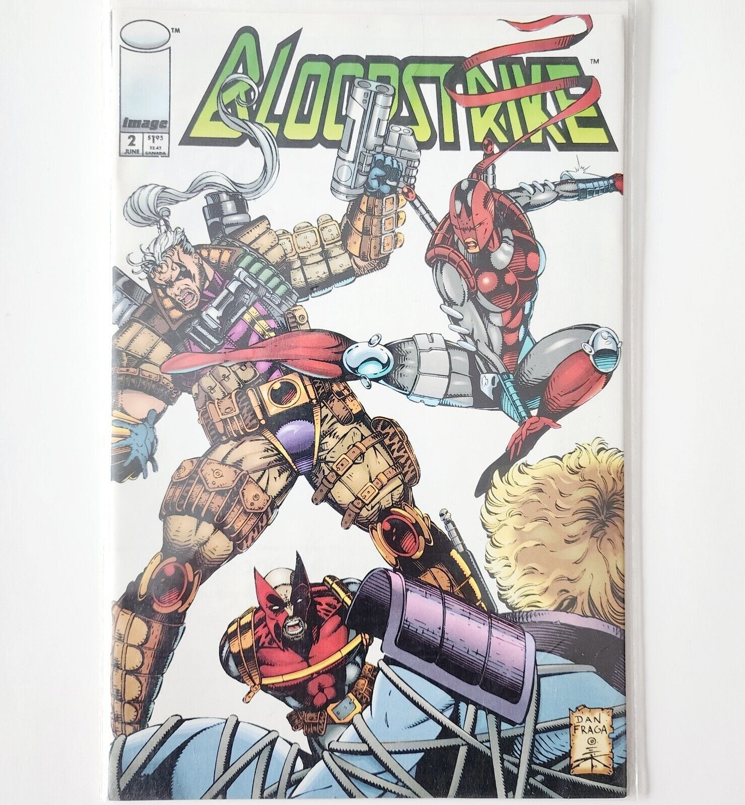 1993 Image Comics Bloodstrike #2 Comic Book Vintage | Comic Books ...