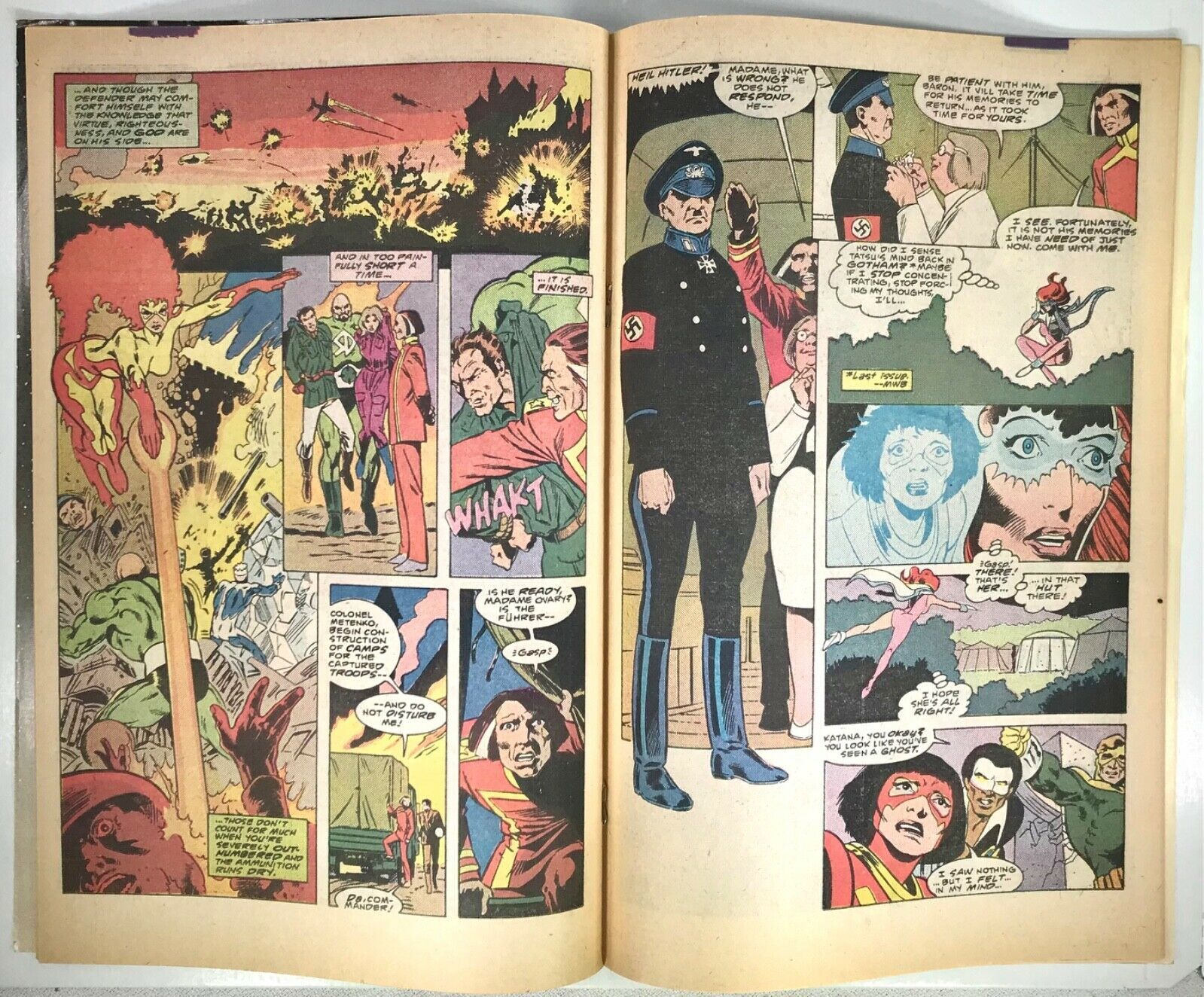 ADVENTURES OF THE OUTSIDERS Comic Issue 34 — Looker — 1986 DC Universe ...