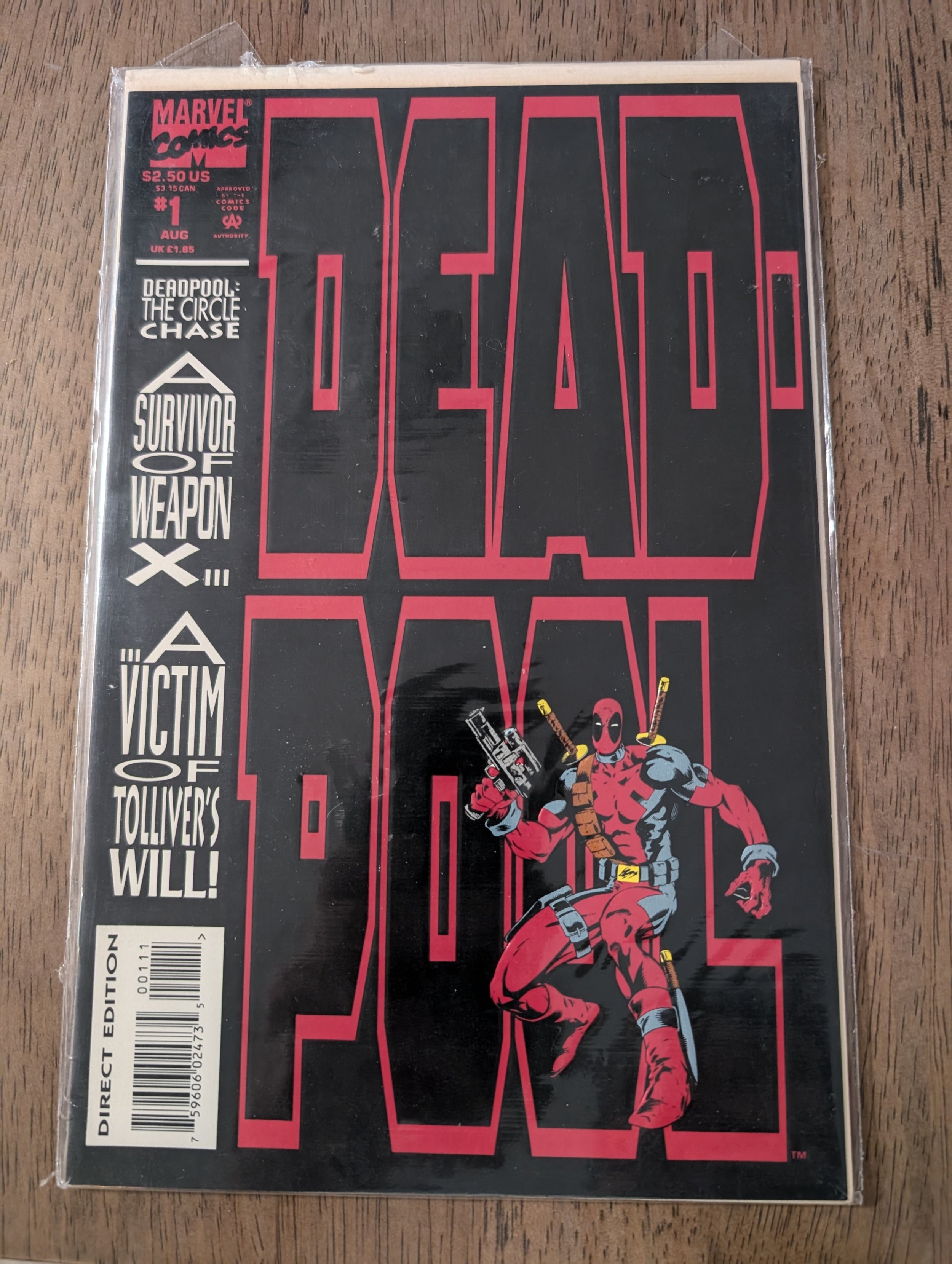 Deadpool #1 (1993) Deadpool [Key Issue] | Comic Books - Copper Age ...