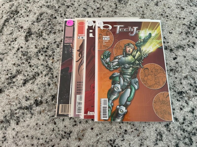 4 Image Comics Tech Jacket #2 Task Force #1 Supreme #1 The Red Star #7 NM 3 J801 | Comic Books ...