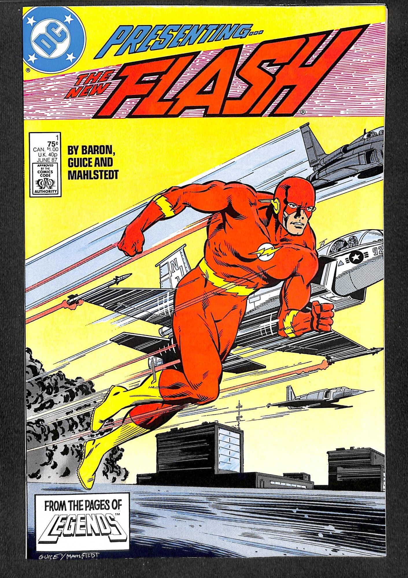 The Flash #1 (1987) | Comic Books - Copper Age, DC Comics / HipComic