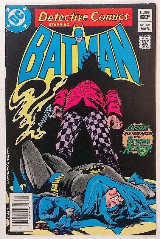 Detective Comics #524 (1983) NEWSSTAND, 1st full appearance of Killer ...