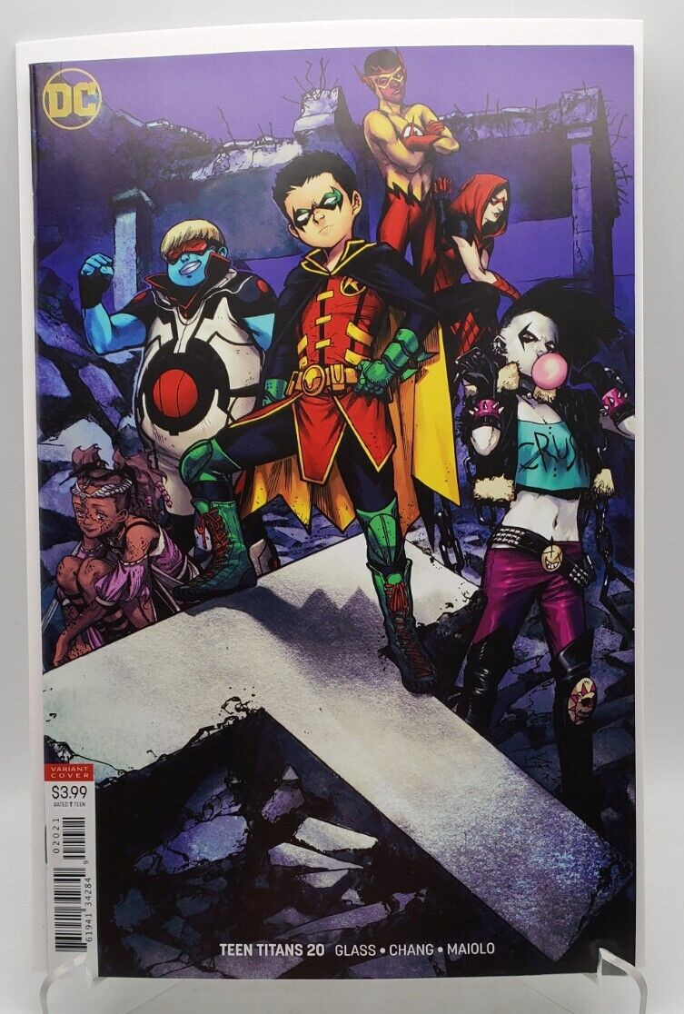 TEEN TITANS #20 Variant Cover (2018) 1st Full App. Crush (Lobo's Daughter) NM/MT | Comic Books ...