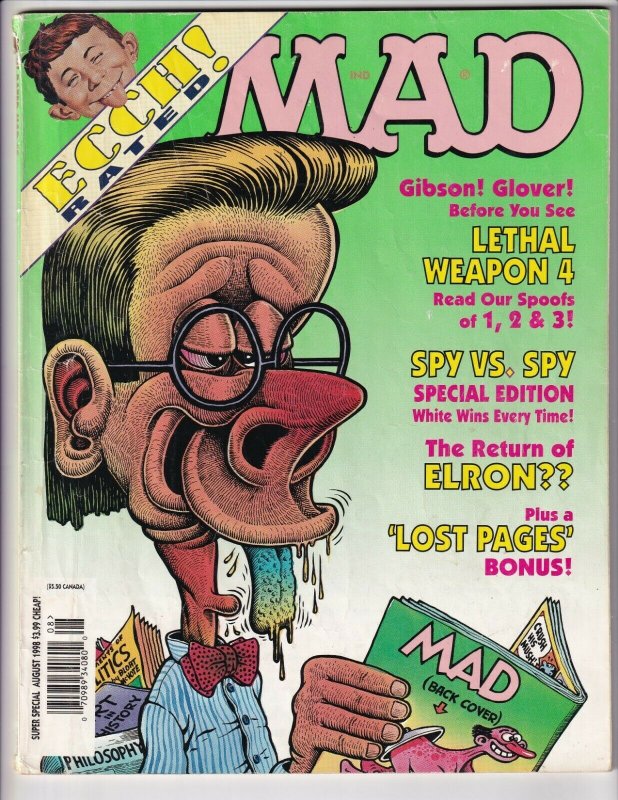 MAD Magazine Ecch Rated! #5 Super Special #130 August 1998 Lethal ...