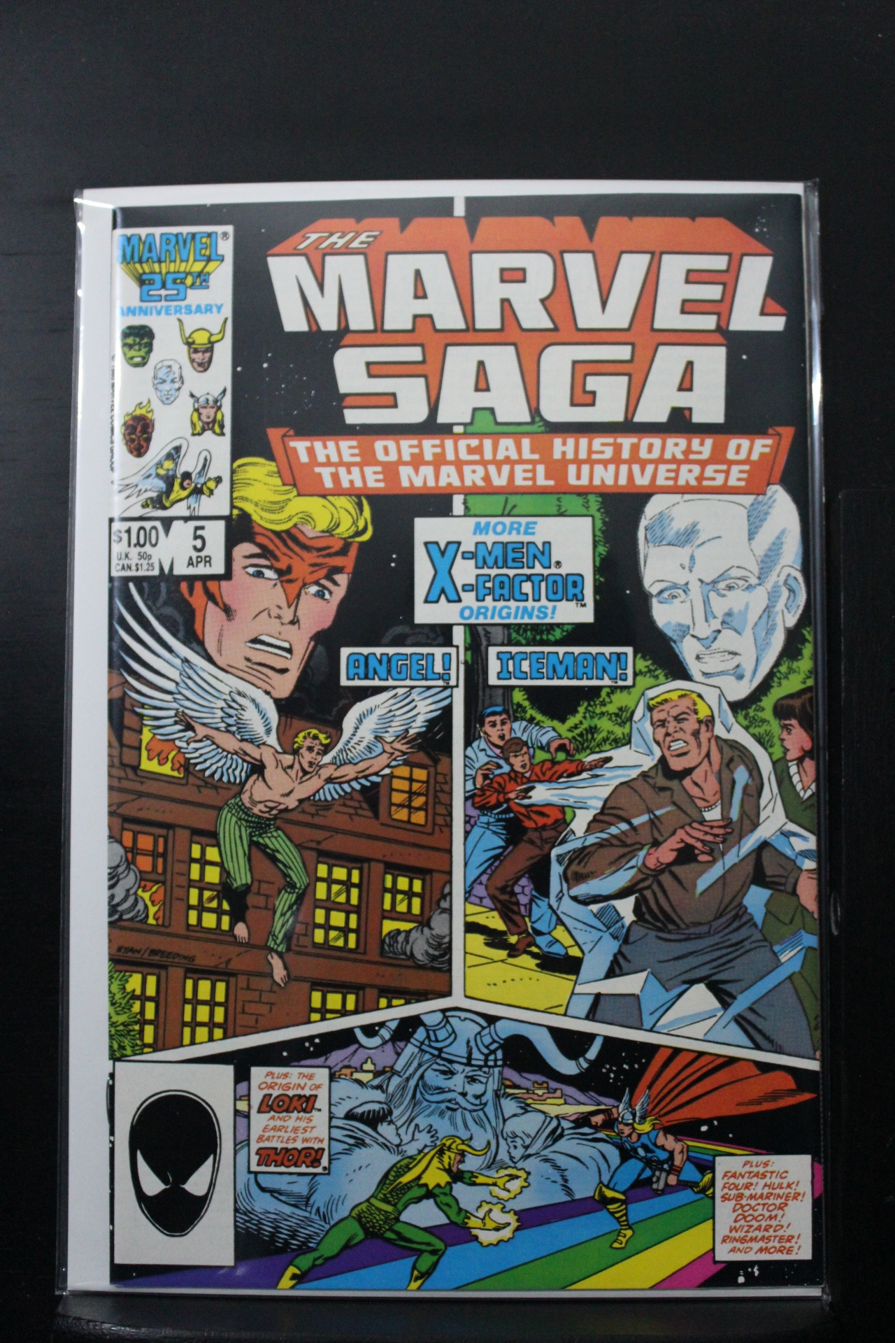 The Marvel Saga The Official History of the Marvel Universe #5 Direct ...