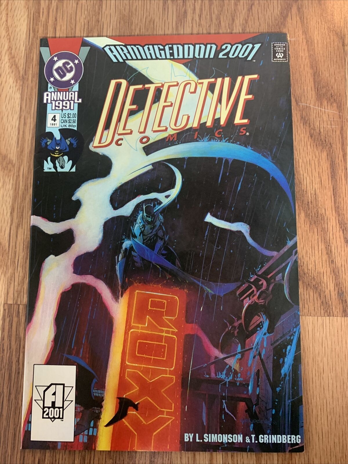 Detective Comics Annual #4 Batman! Armageddon 2001 Crossover! Death Of ...