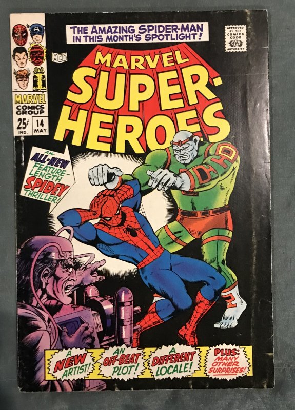 Marvel Super-Heroes #14 (1968) | Comic Books - Silver Age, Marvel ...