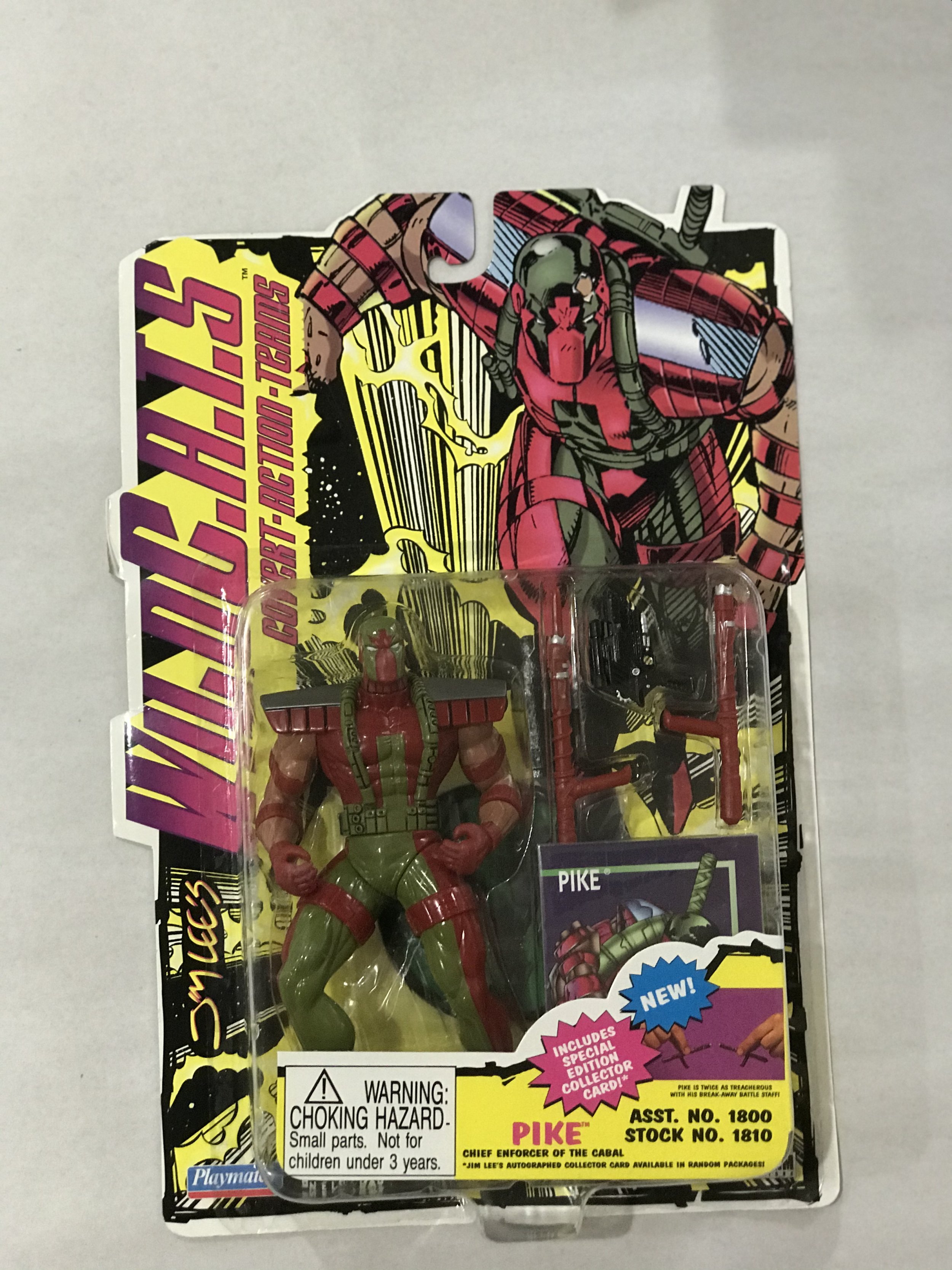 PIKE - WildCATs Covert Action Teams Action Figure (1994 Playmates ...
