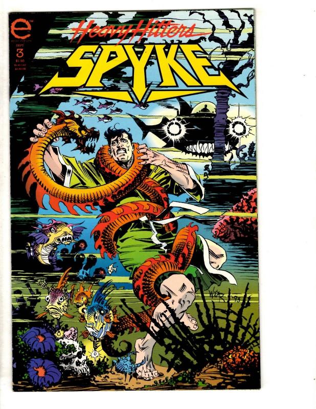 8 Marvel Epic Comics Heavy Hitters Spyke # 1 2 3 4 + Terrarists # 1 2 3 ...