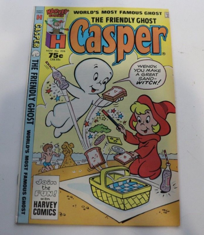 Casper the Friendly Ghost #226 1983 Comic Book | Comic Books - Copper ...