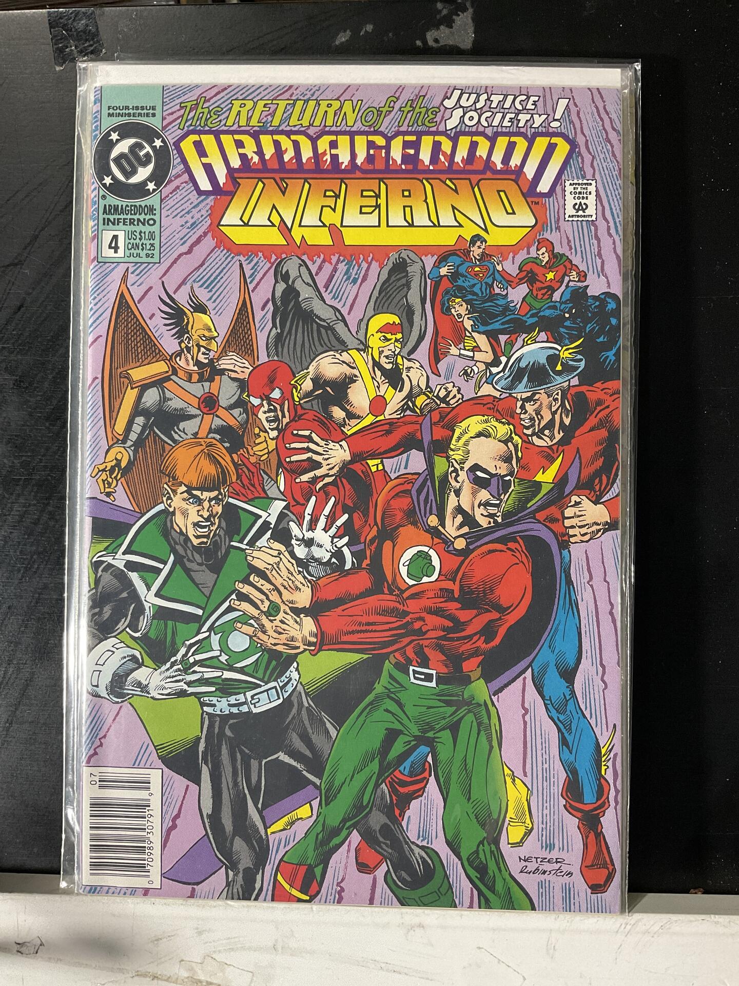 Armageddon: Inferno #4 (1992) | Comic Books - Modern Age, DC Comics ...