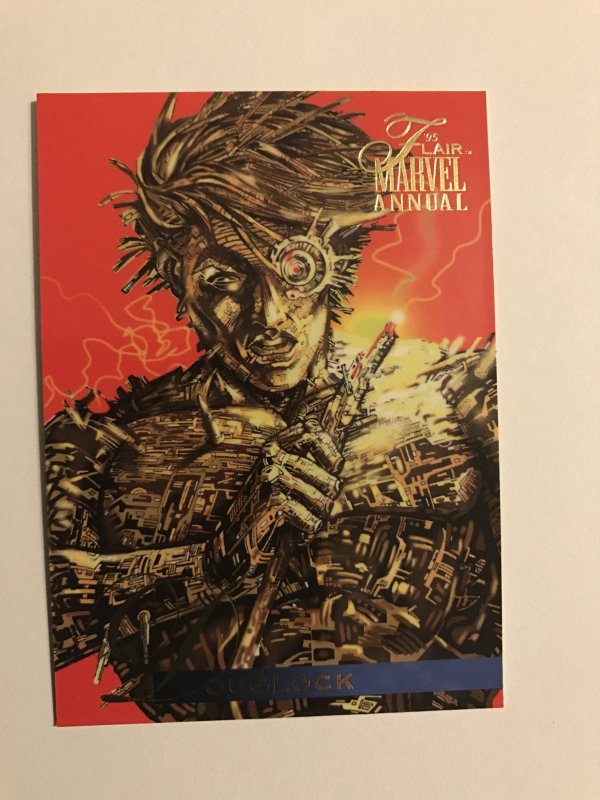 DOUGLOCK #34 card : Marvel Annual 1995 Flair; NM/M; X-men, base | Comic ...