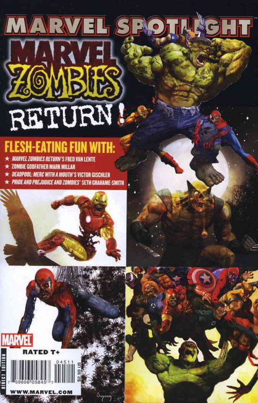 Marvel Spotlight: Marvel Zombies Return #1 FN ; Marvel | Comic Books ...