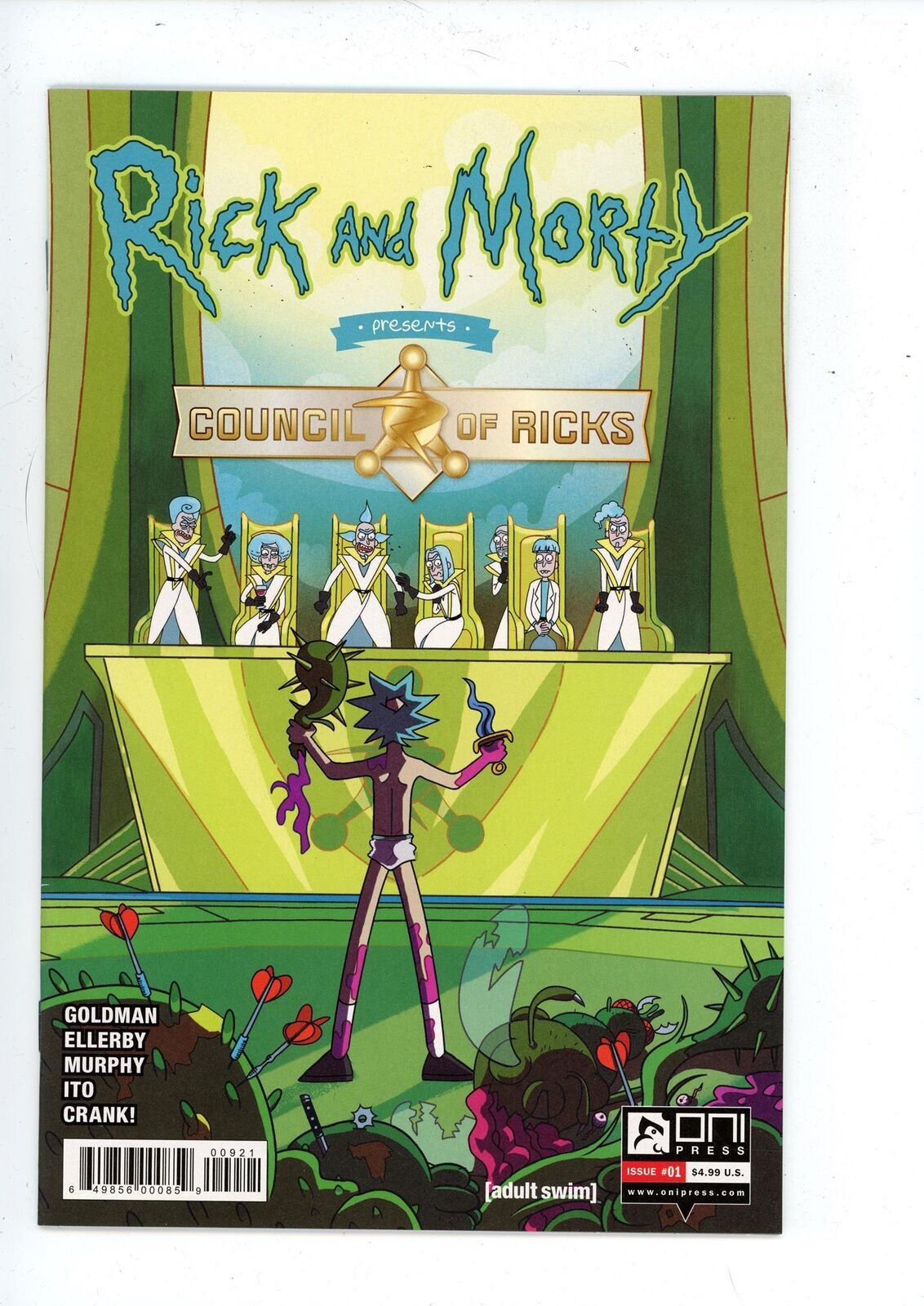 Rick and Morty Presents: the Council of Ricks #1 (2020) ONI Comics ...
