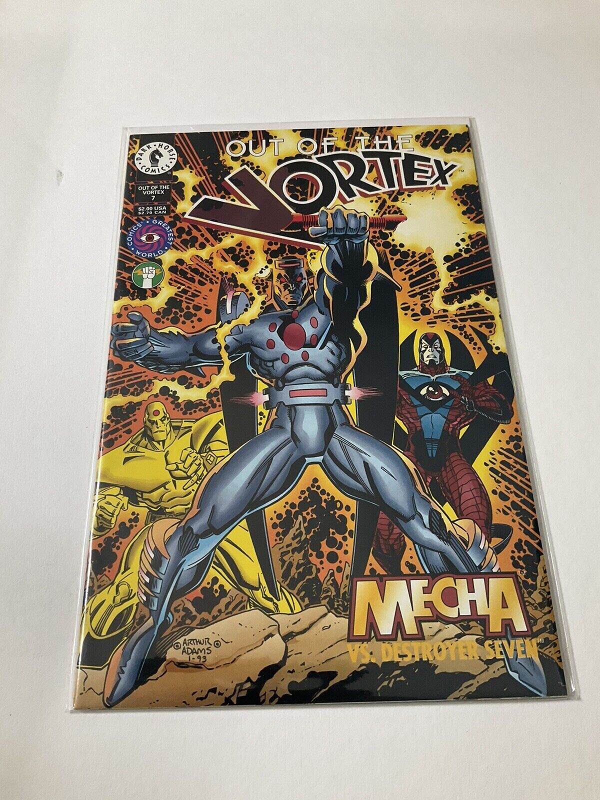 Vortex Comic Dark Horse