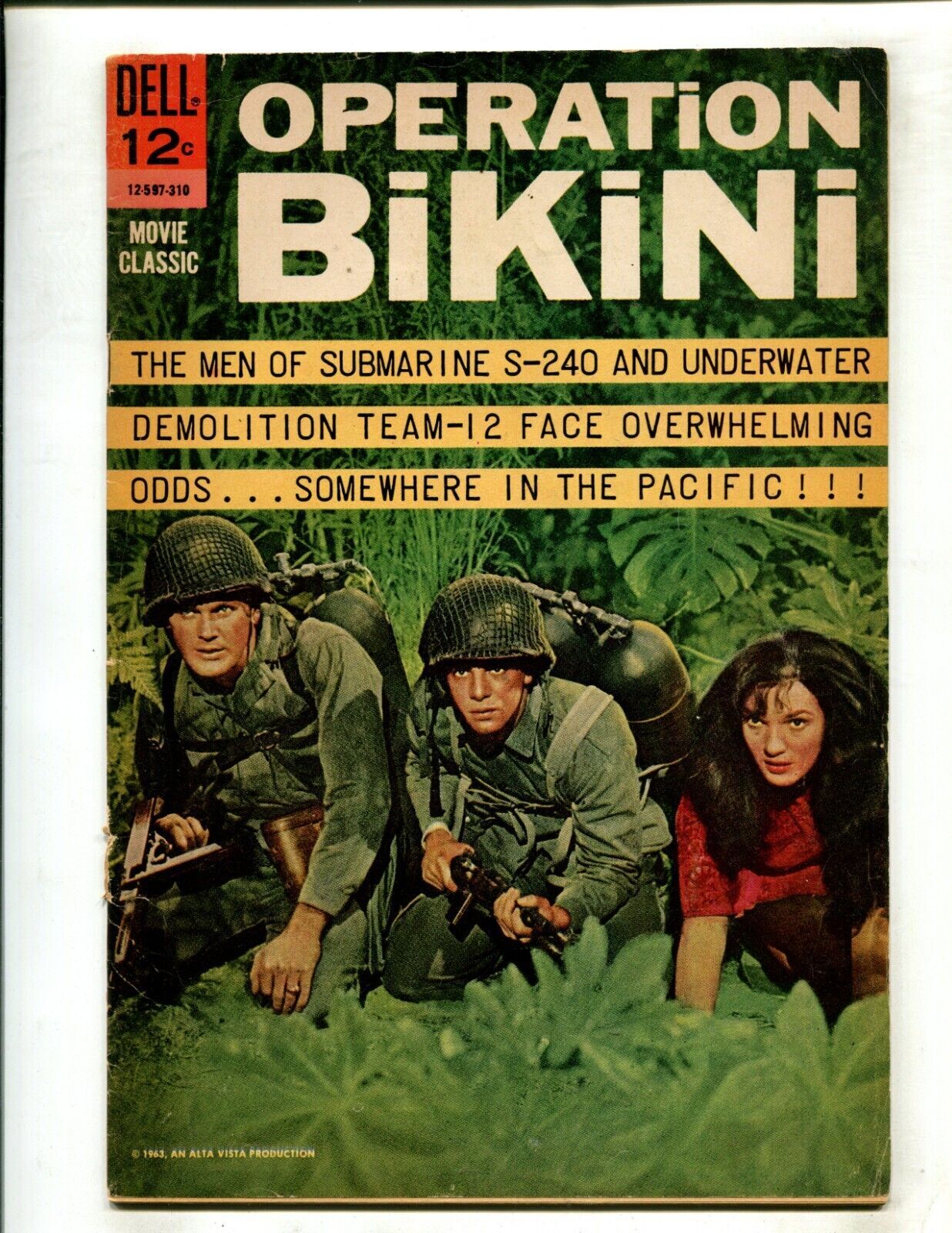 Operation Bikini (4.0) Movie Oneshot!! 1963 | Comic Books - Silver Age, Dell / HipComic