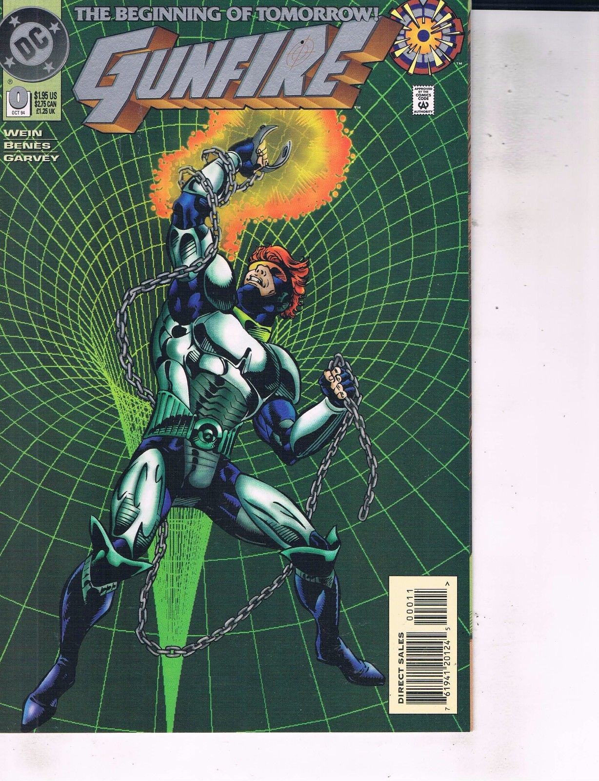 Lot Of 2 DC Comic Books Beginning of Tomorrow Gunfire #0 and Anima #0 ...