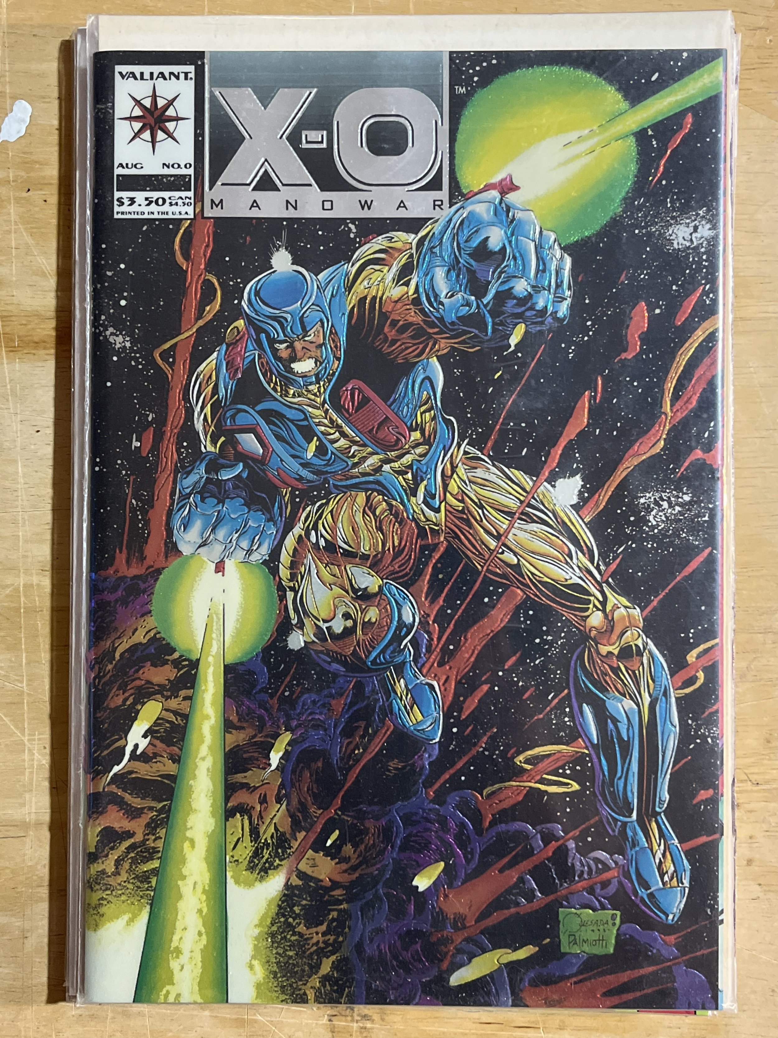 X-O Manowar #1 (1992) | Comic Books - Modern Age, Valiant, Superhero ...