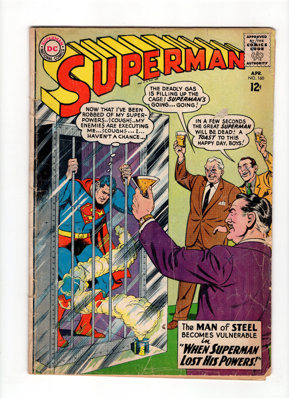 Superman #160 (DC Comics, 1963) Low Grade | Comic Books - Silver Age ...