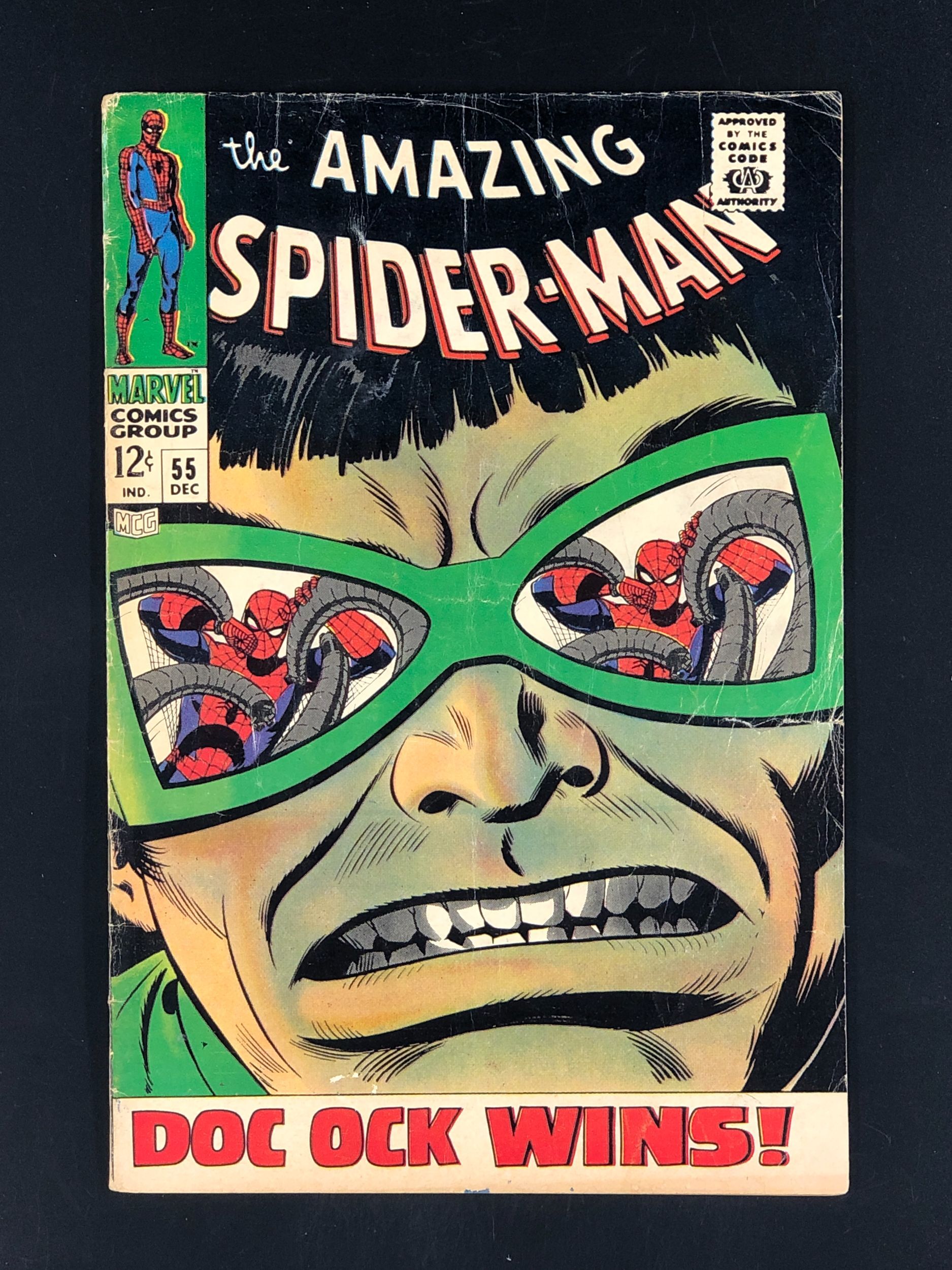 The Amazing Spider-Man #55 (1967) GD/VG Iconic cover art by John Romita ...