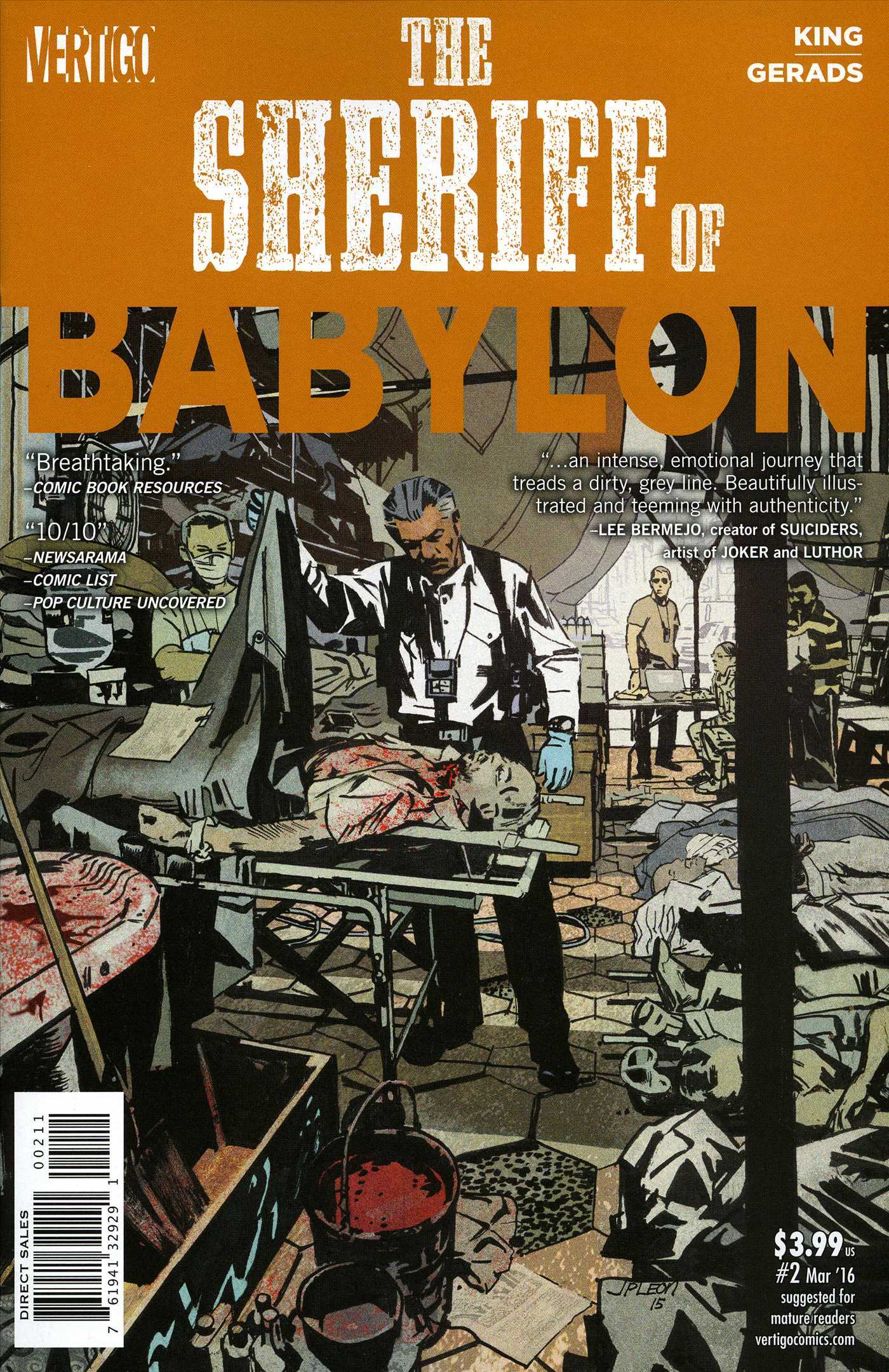 Sheriff Of Babylon, The #2 VF ; DC | Tom King | Comic Books - Modern ...