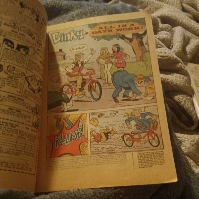 BINKY #78 DC comics 1971 BRONZE AGE GIANT BARRY WILLIAMS photo brady ...