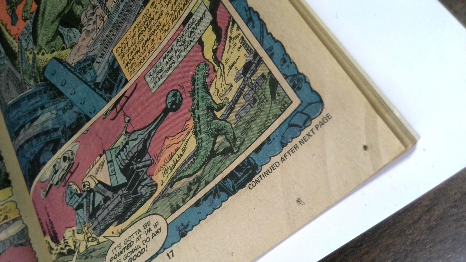 GODZILLA #1 first Marvel App. 1977 Trimpe Jimmy Woo SHEILD Nick Fury ...