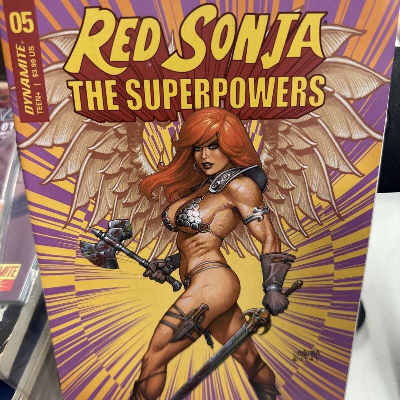 Red Sonja The Superpowers | Issues 2-5 | A9 | Comic Books - Modern Age, Dynamite Entertainment ...