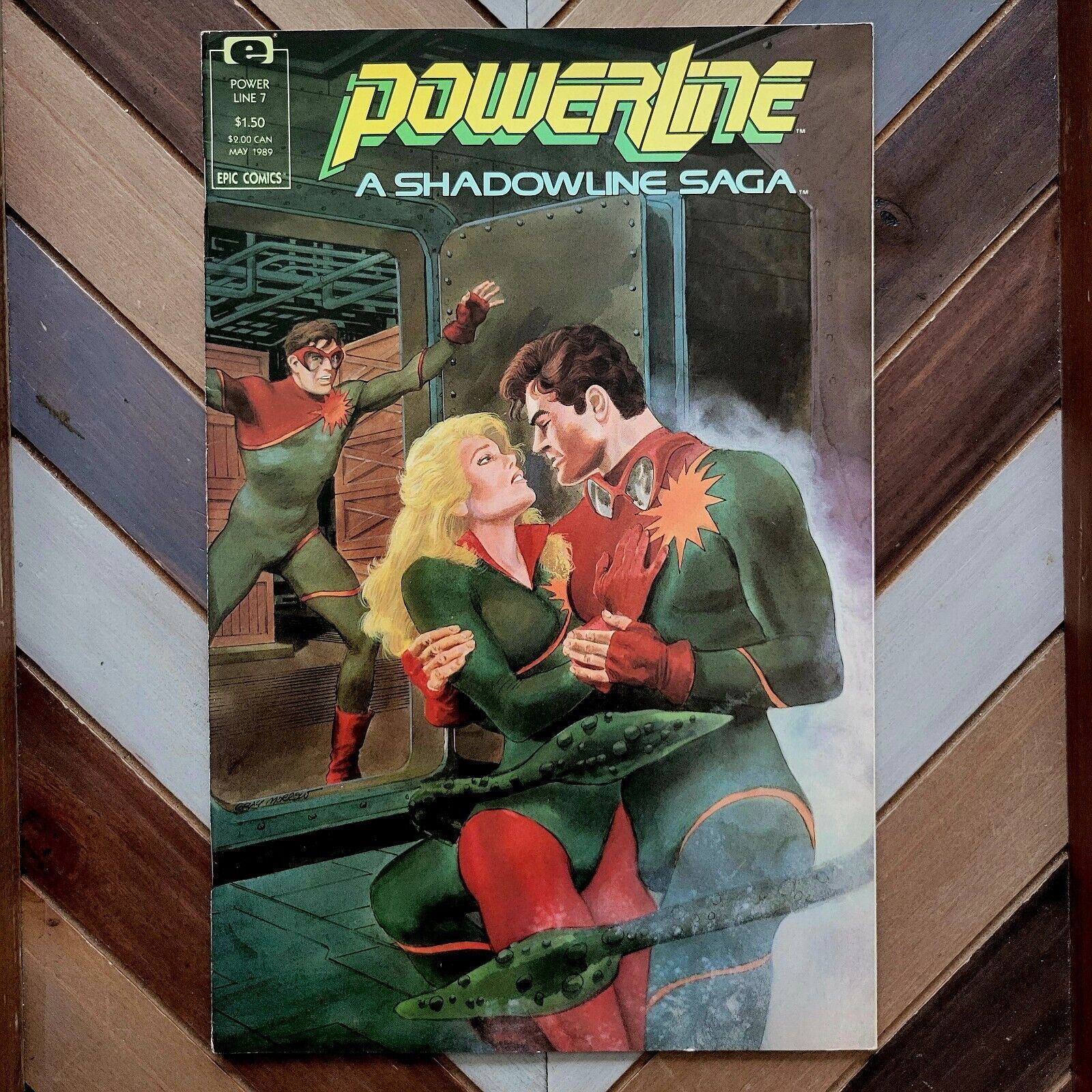 POWERLINE: A Shadowline Saga #5-8 (Marvel/Epic 1989) Set of 4, Series ...