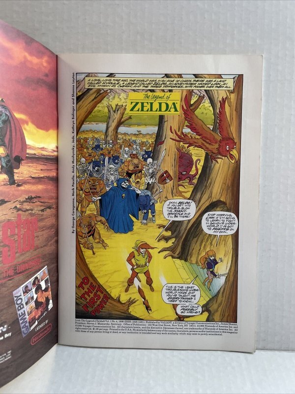 The Legend Of Zelda #4 1990 Nintendo Comics System | Comic Books ...