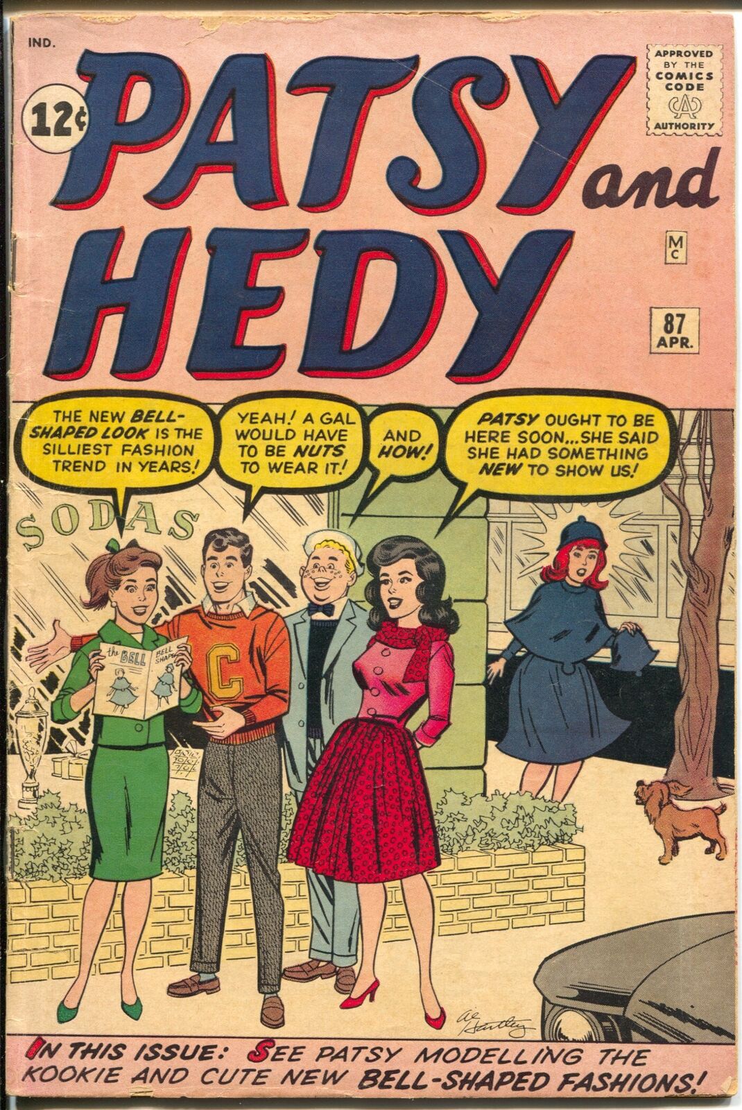 Patsy and Hedy #87 1963-Marvel-Al Hartley-Patsy Walker-VG+ | Comic ...