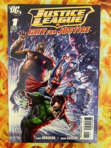 Justice League: Cry for Justice #1 (2009) - MT | Comic Books - Modern ...